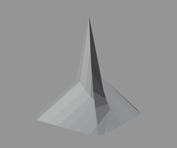 ArtStation - Artistic Decorative Peak Structure | Game Assets