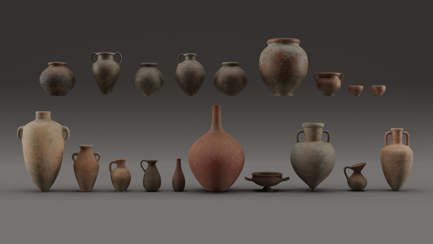 ArtStation - Clay Pots and Jugs Collection | Resources