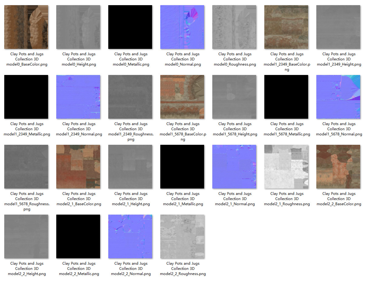 ArtStation - Clay Pots and Jugs Collection | Resources