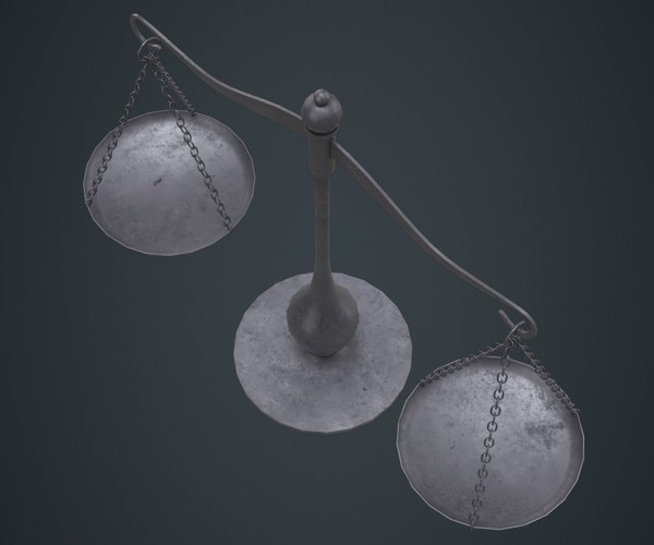 ArtStation - Balance Scale 1B | Game Assets