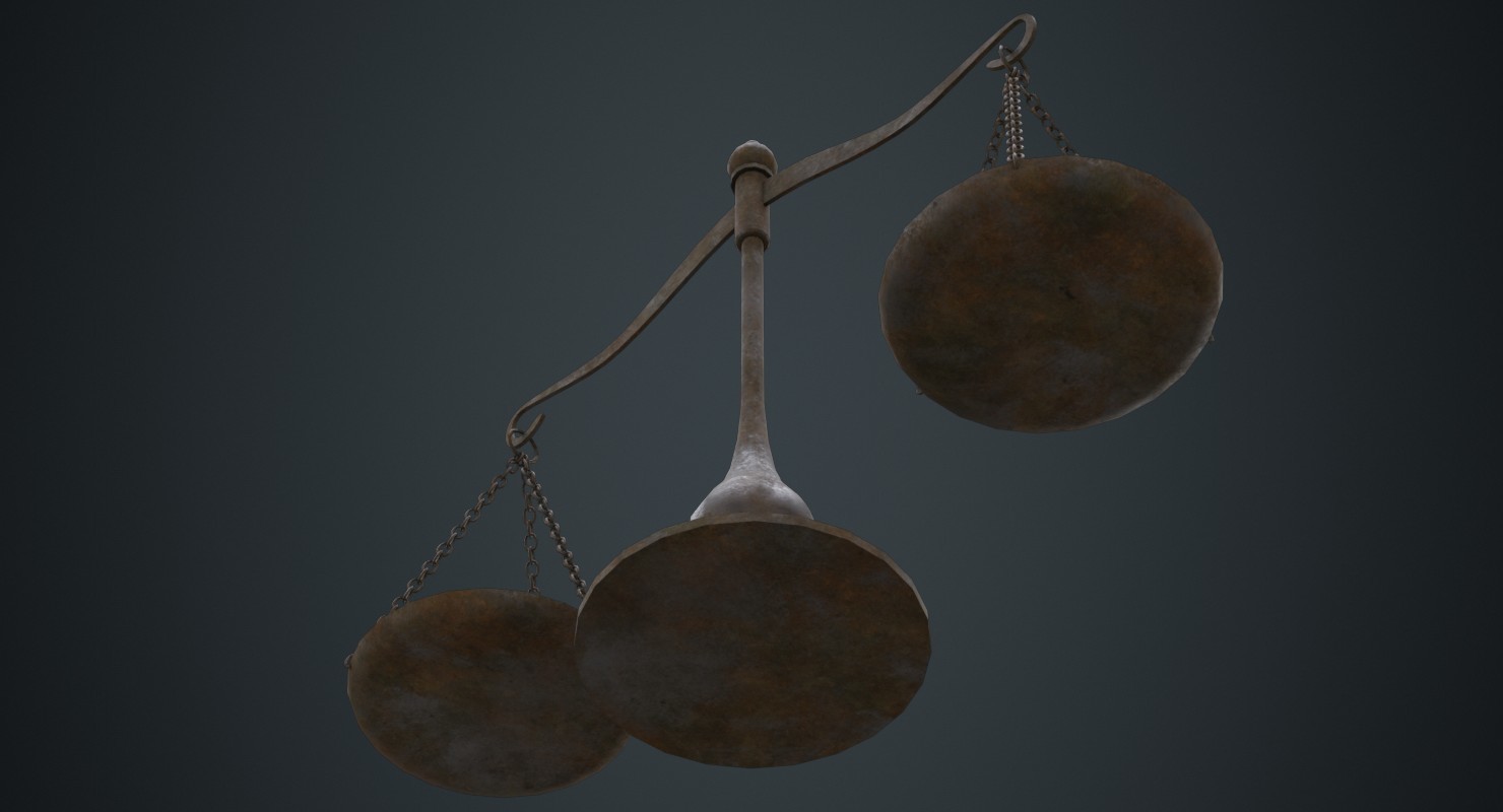 ArtStation - Balance Scale 1D | Game Assets