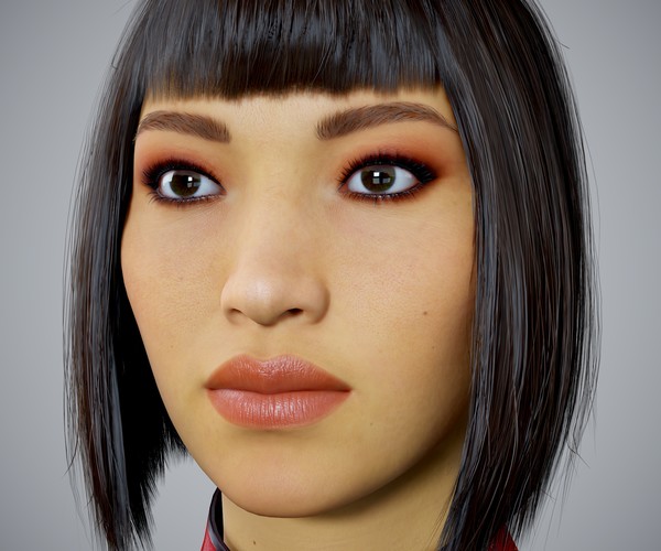 ArtStation - Female Character - Iva - Chinese Dress | Game Assets