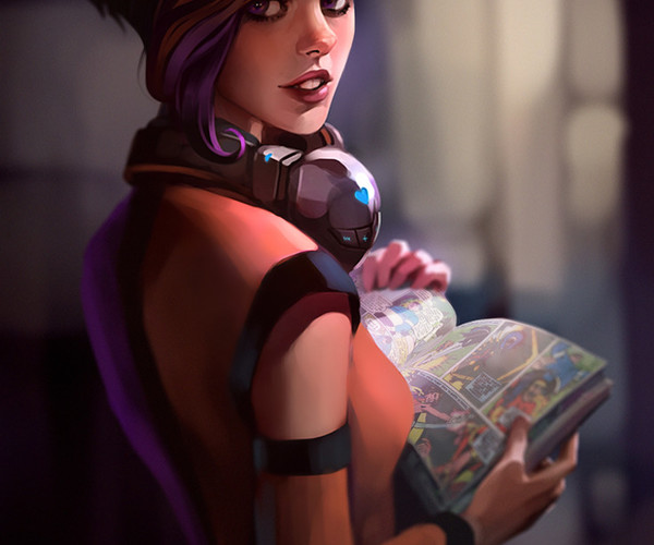 ArtStation - Duo Damsel fanart - time lapse video | Artworks