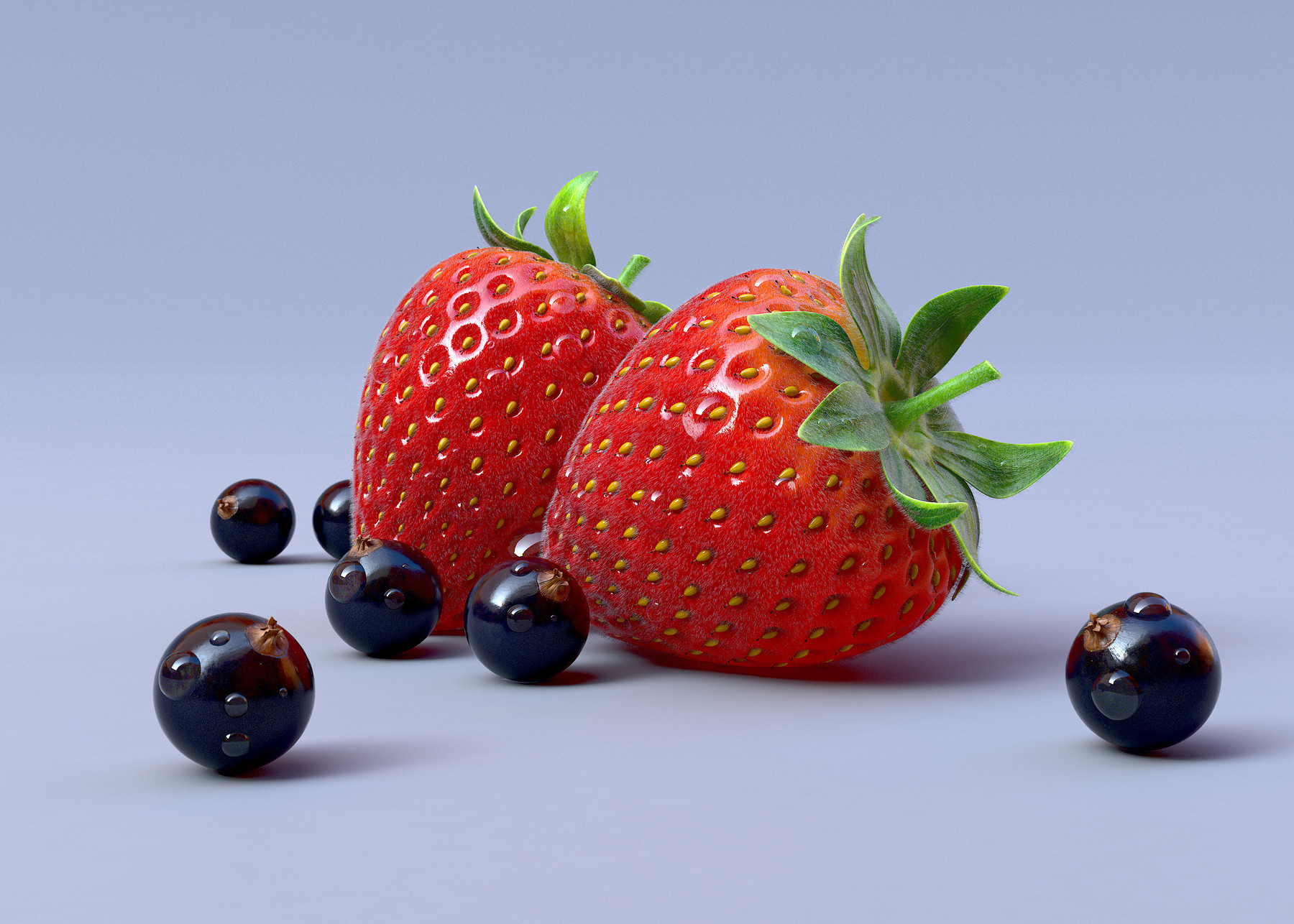 ArtStation - Berries and Nuts Bundle | Resources