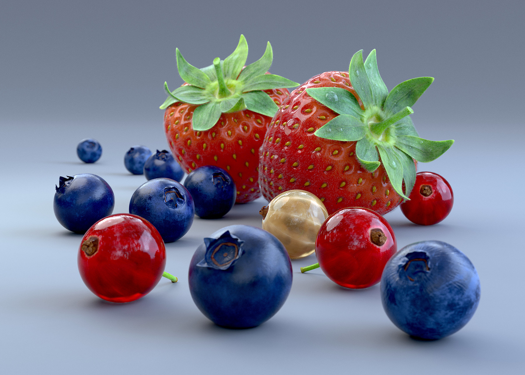 ArtStation - Berries and Nuts Bundle | Resources