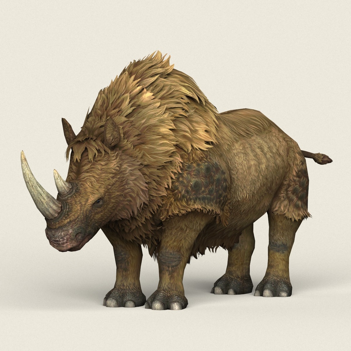 ArtStation - Ice Age Rhinoceros | Resources