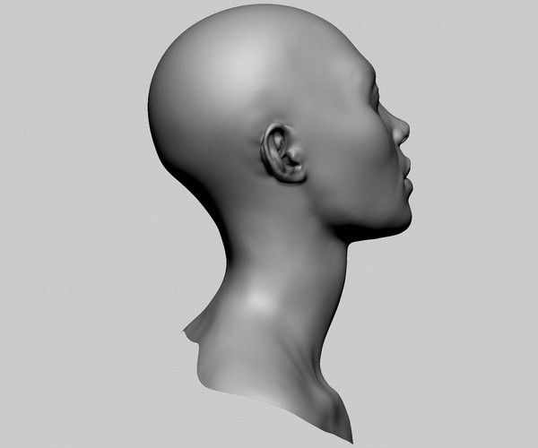 ArtStation - Base Female Head 06 | Resources