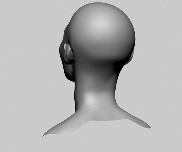 ArtStation - Base Female Head 06 | Resources