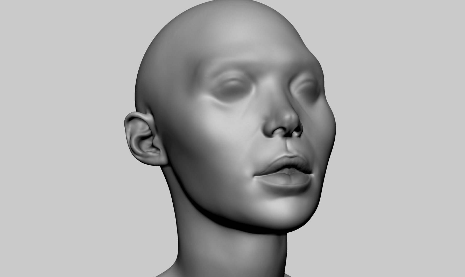 ArtStation - Base Female Head 06 | Resources