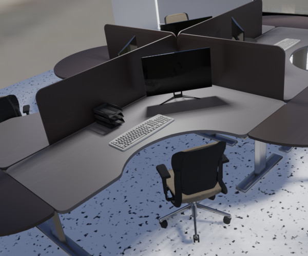 ArtStation - Office setting | Resources