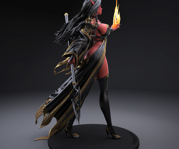 ArtStation - Devil 3D_Print | Resources