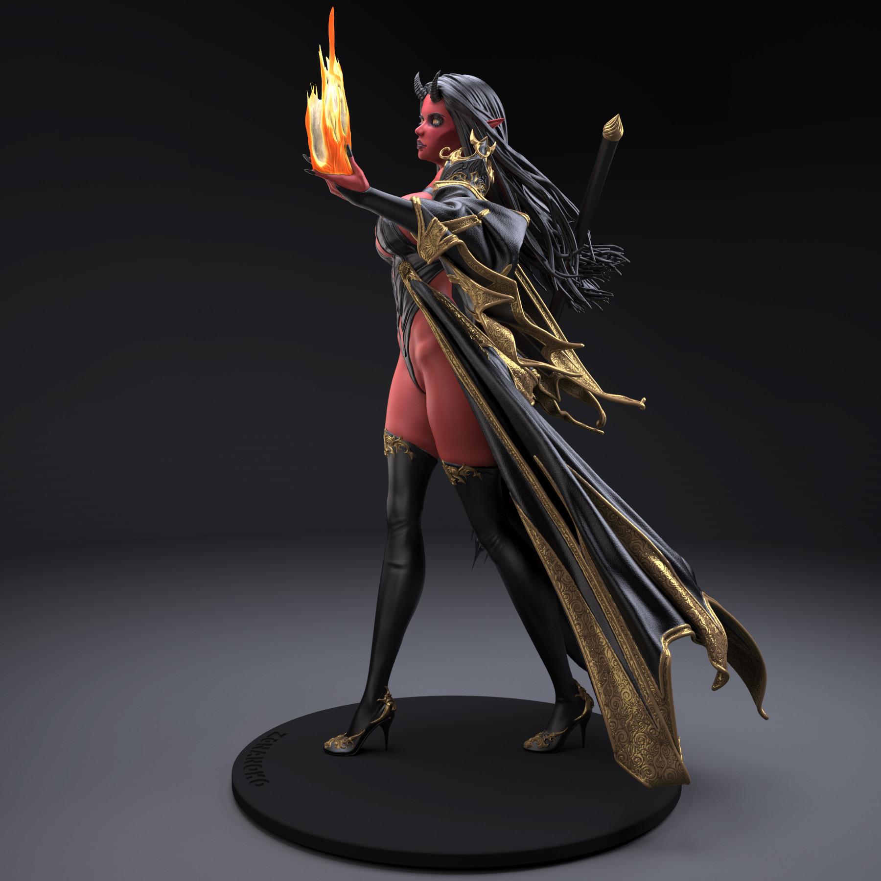 ArtStation - Devil 3D_Print | Resources