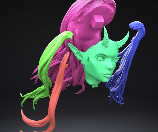 ArtStation - Devil 3D_Print | Resources