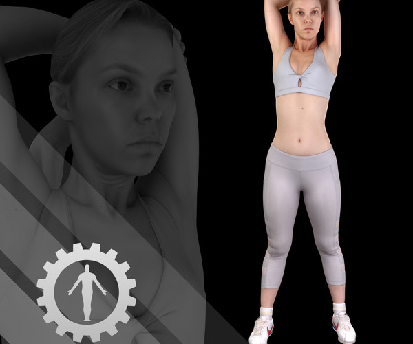 ArtStation - Female Scan - Olga 86 | Resources