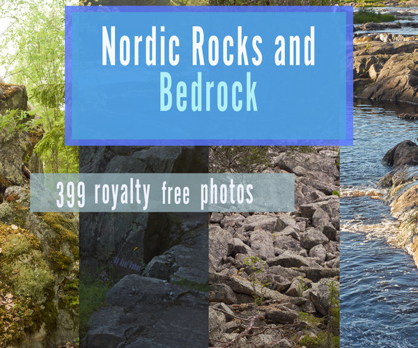 ArtStation - Nordic Rocks and Bedrock - Photopack | Resources