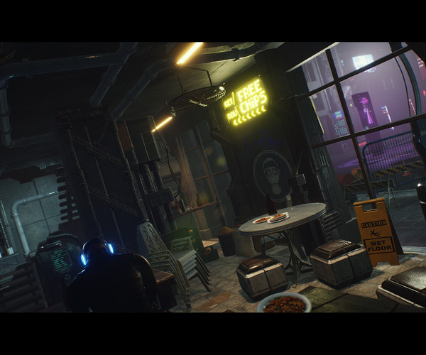 ArtStation - Cyberpunk Environment Megapack (Modular / with Interiors ...
