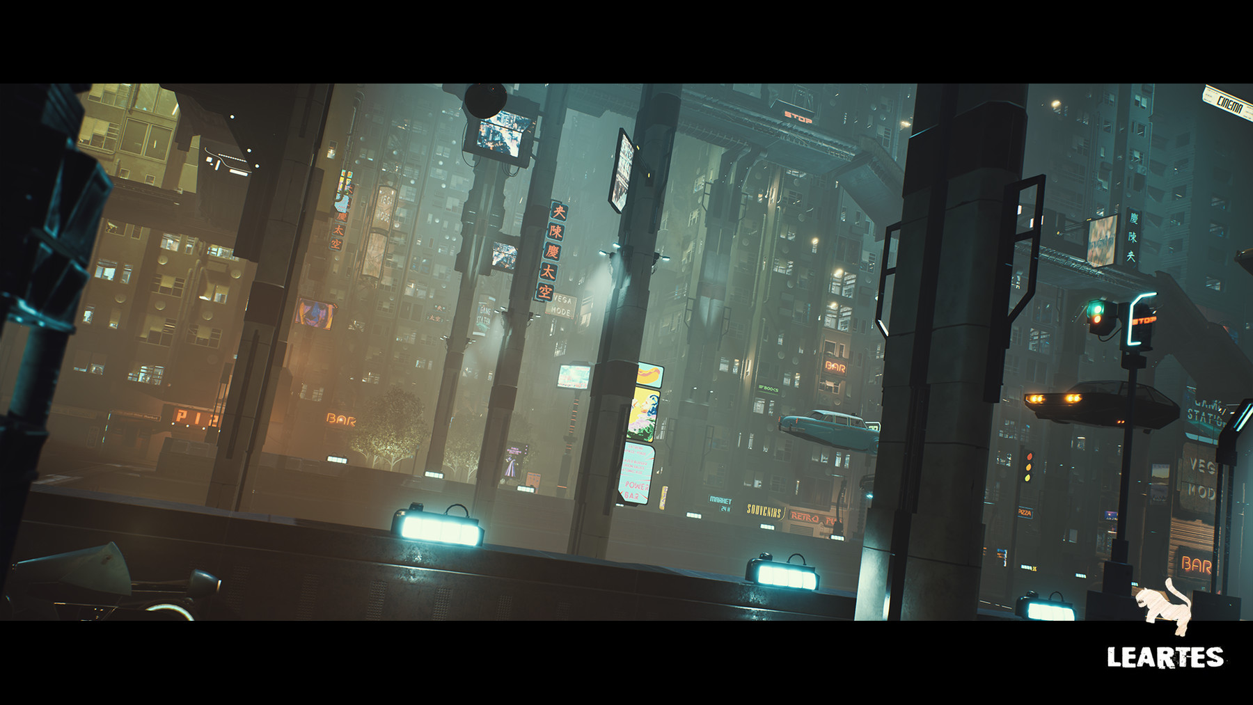ArtStation - Cyberpunk Environment Megapack (Modular / with Interiors ...