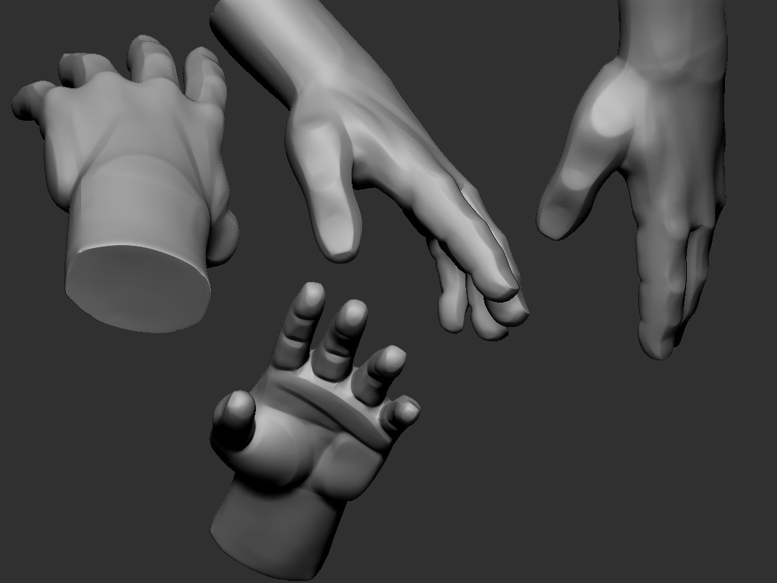 ArtStation - Hand1 stylized | Resources