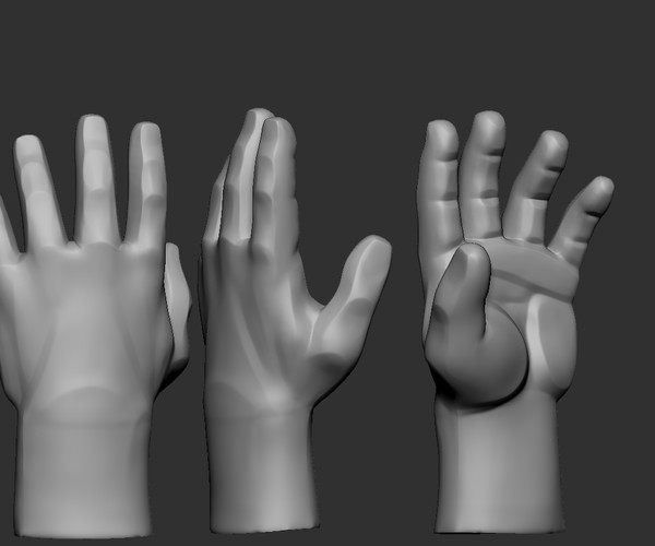 ArtStation - Hand1 stylized | Resources