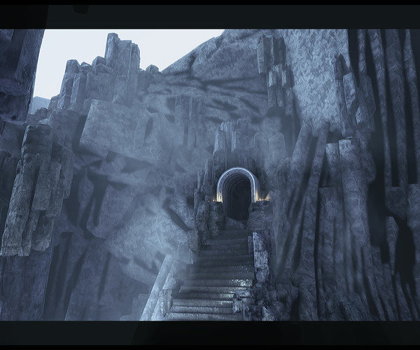 ArtStation - Merlin s Cave Environment ( Fantasy / Dungeon ) | Game Assets