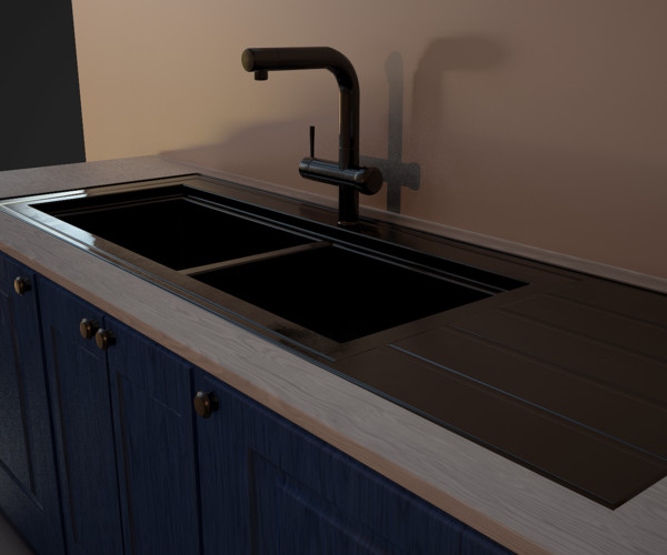 ArtStation - Kitchen Sink Unit | Game Assets