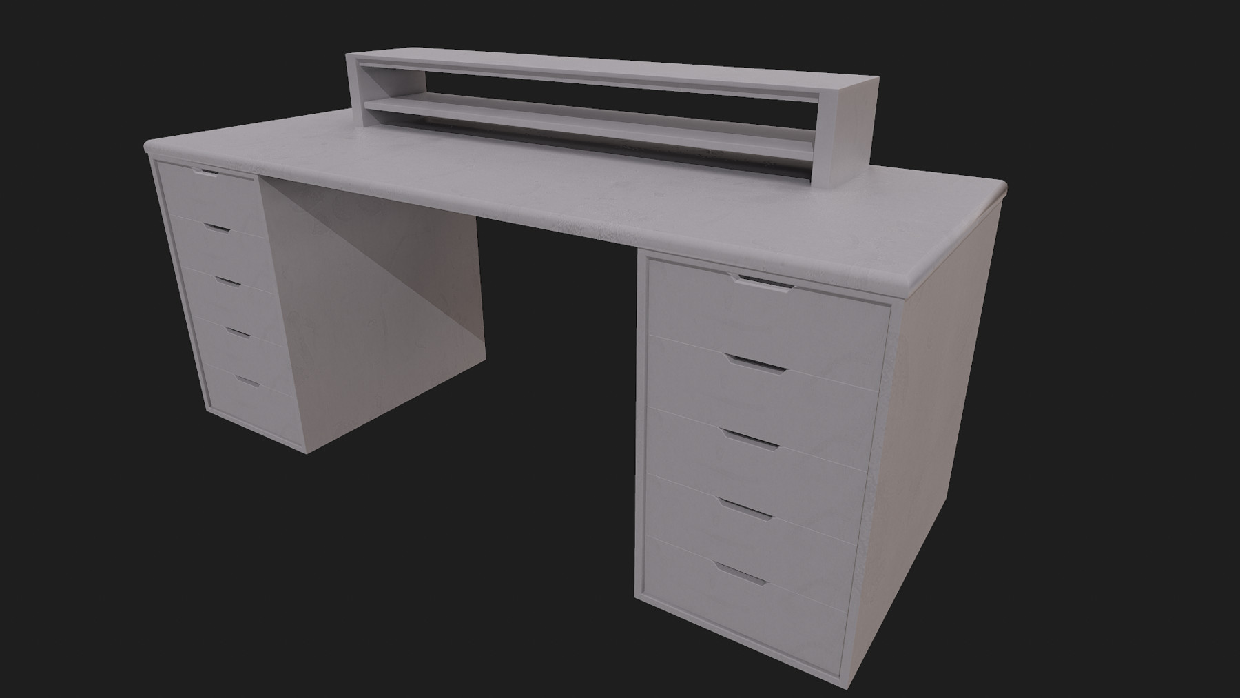 ArtStation - Wooden Desk Clean&Dirty | Game Assets