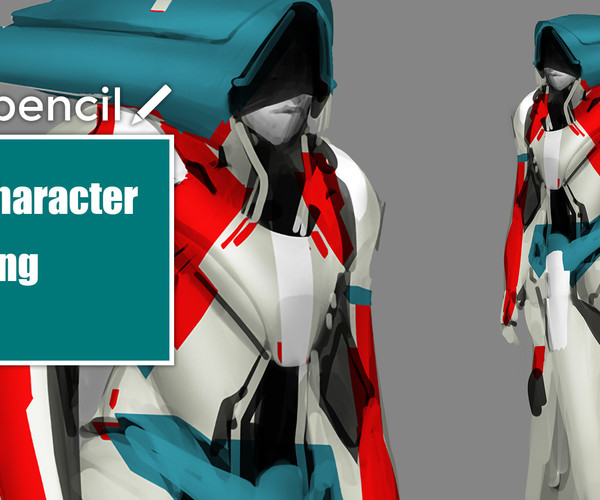 ArtStation - Sci-Fi Character Designing | Tutorials
