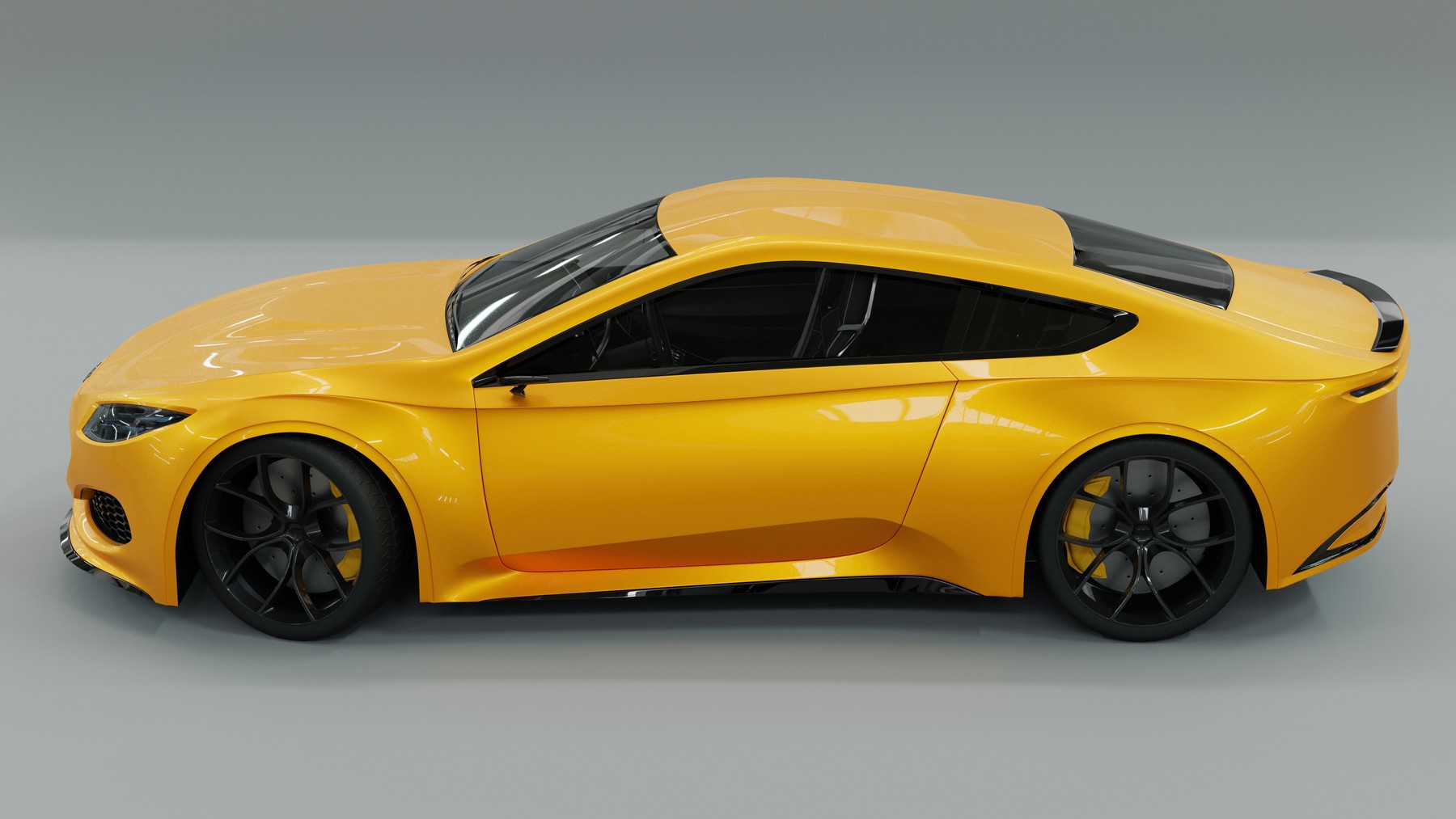ArtStation - Generic 2 door electric Sports Car | Resources