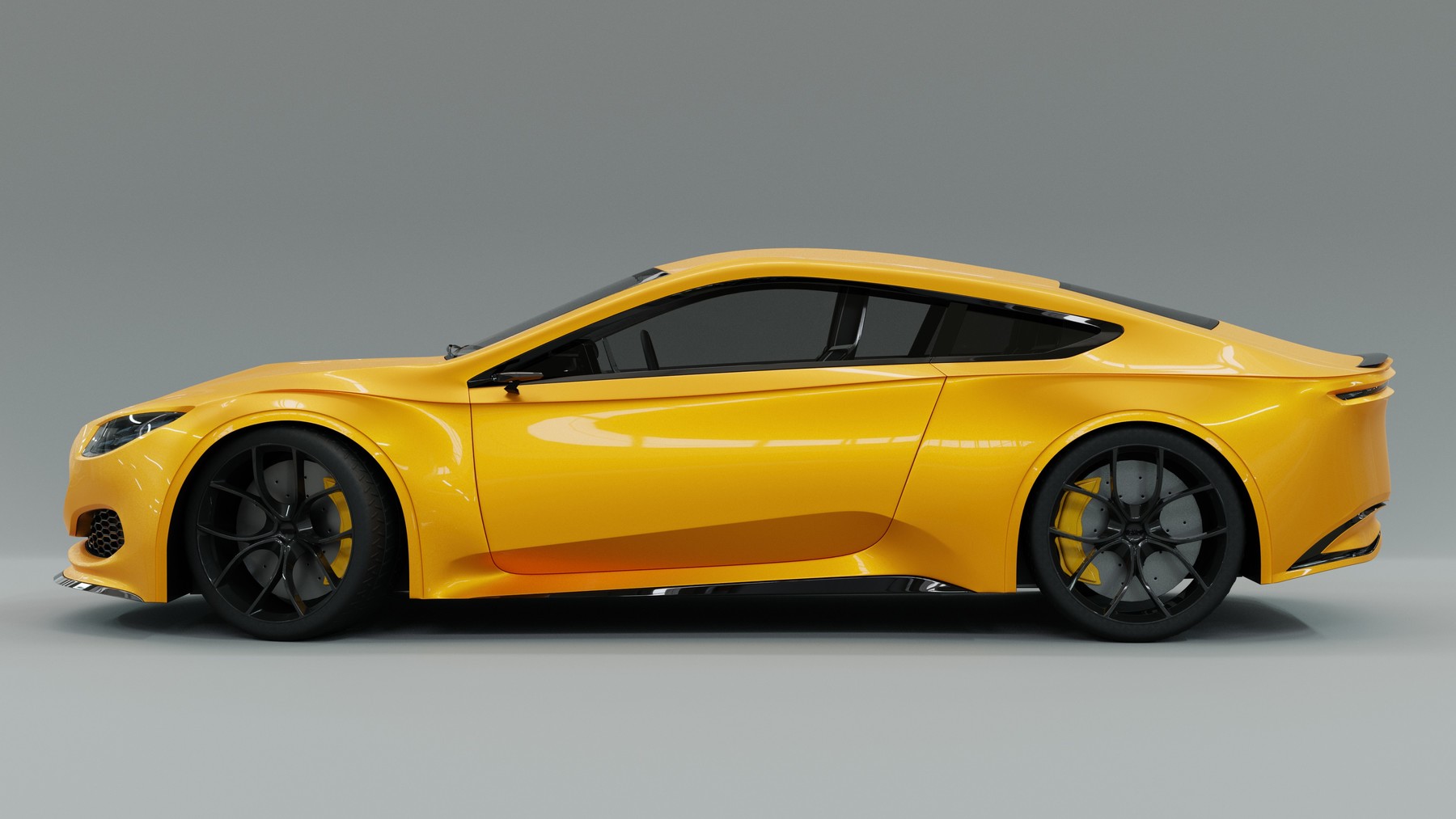 ArtStation - Generic 2 door electric Sports Car | Resources
