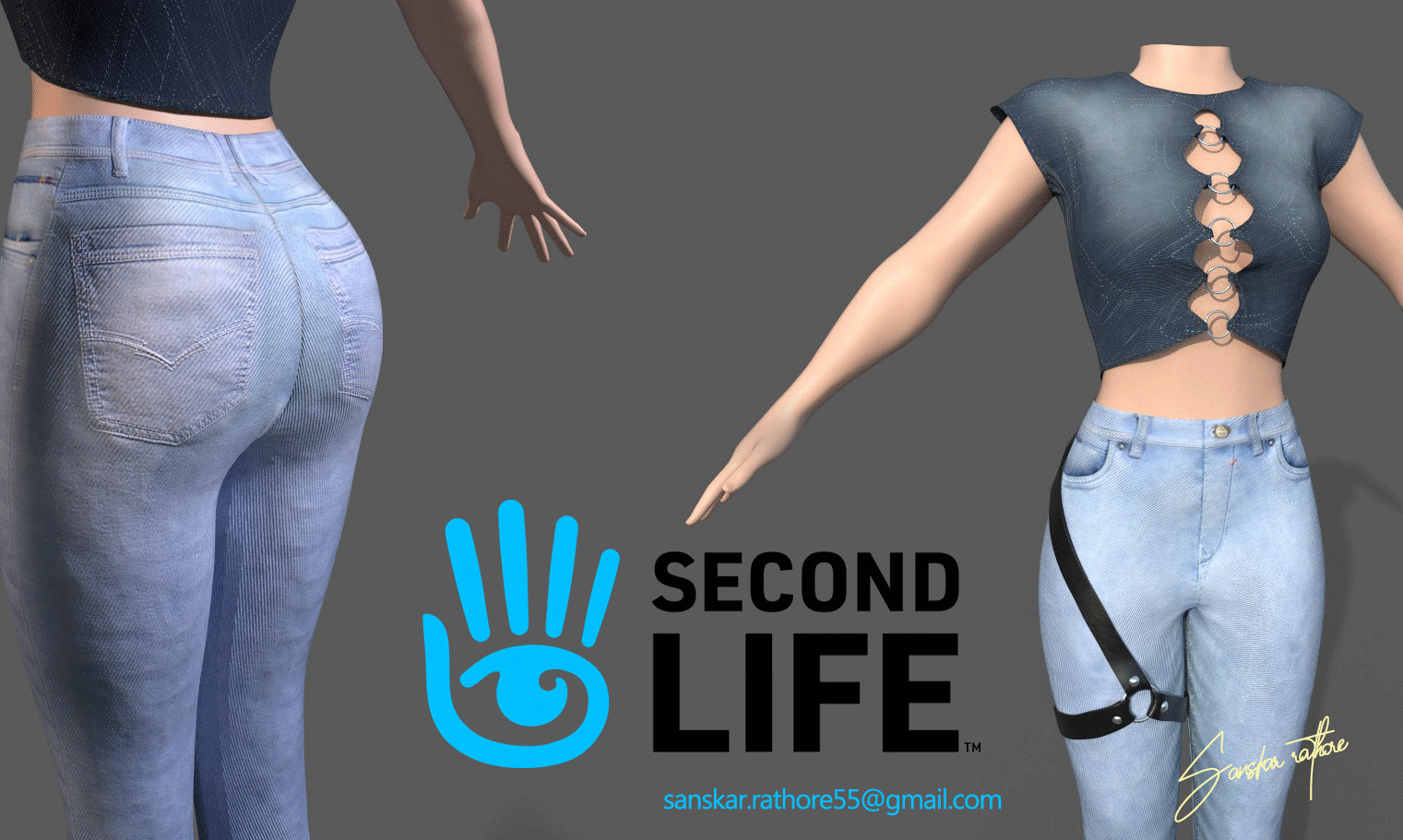 ArtStation - Second life game ready cloth game asset | Game Assets