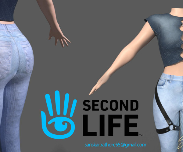ArtStation - Second life game ready cloth game asset | Game Assets
