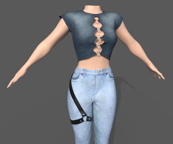 ArtStation - Second life game ready cloth game asset | Game Assets