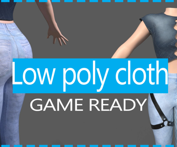 ArtStation - Second life game ready cloth game asset | Game Assets