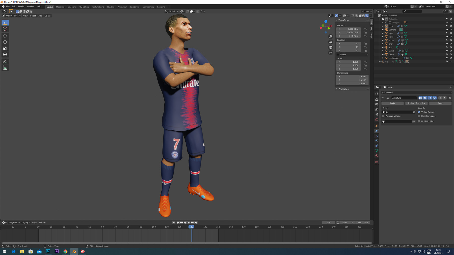 ArtStation - MBappe | Game Assets