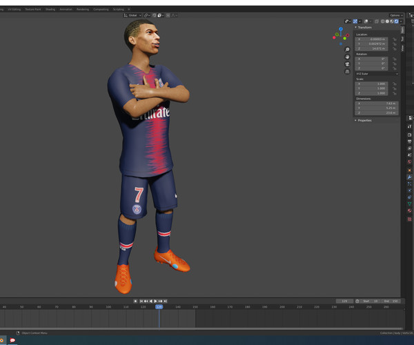 ArtStation - MBappe | Game Assets