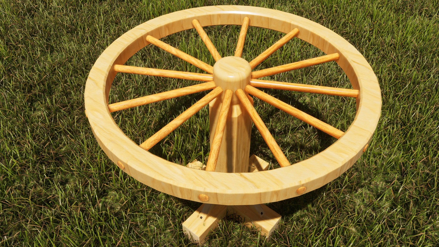 ArtStation - Breaking wheel | 3D object | Game Assets