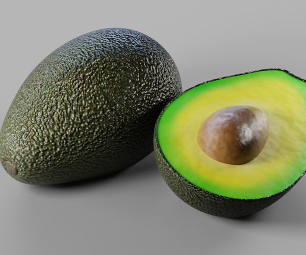 ArtStation - How to Create Realistic Avocados (Blender Tutorial ...