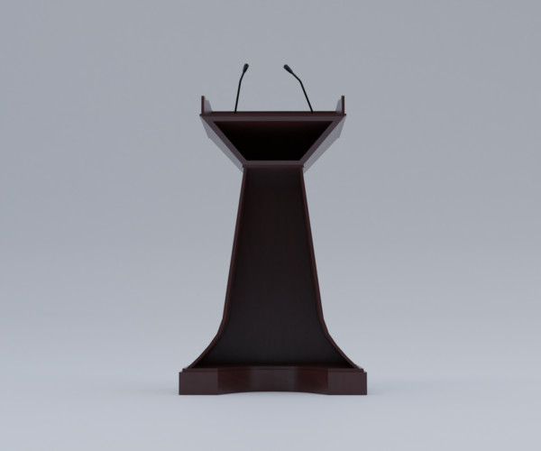 ArtStation - Pulpit Low-Poly | Resources