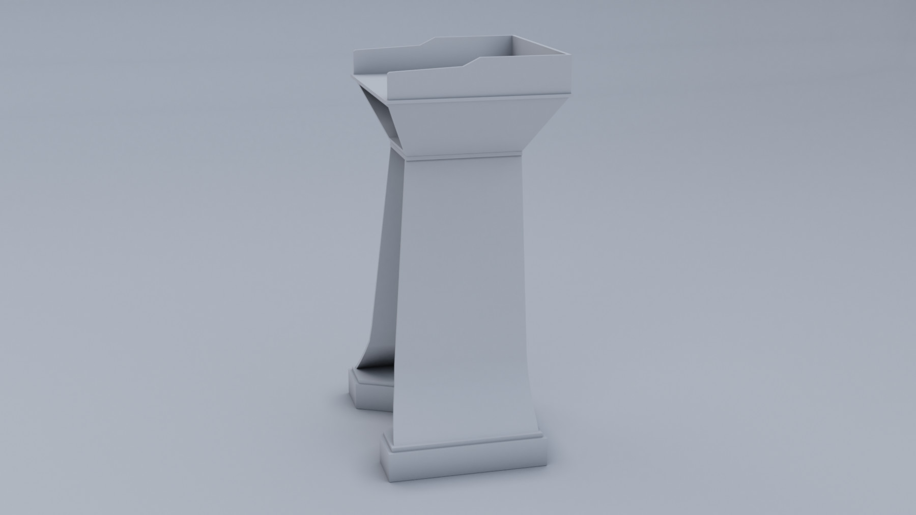 ArtStation - Pulpit Low-Poly | Resources