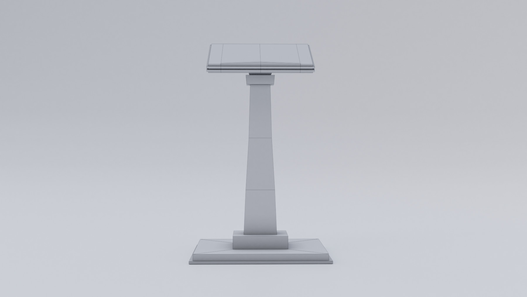 ArtStation - Thin pulpit (lectern) | Resources