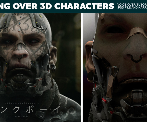 ArtStation - Painting Over 3D Characters | Tutorials