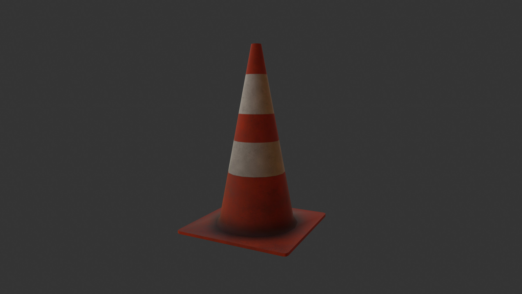 ArtStation - Street Cone - 4K Textures - Lowpoly PBR | Game Assets