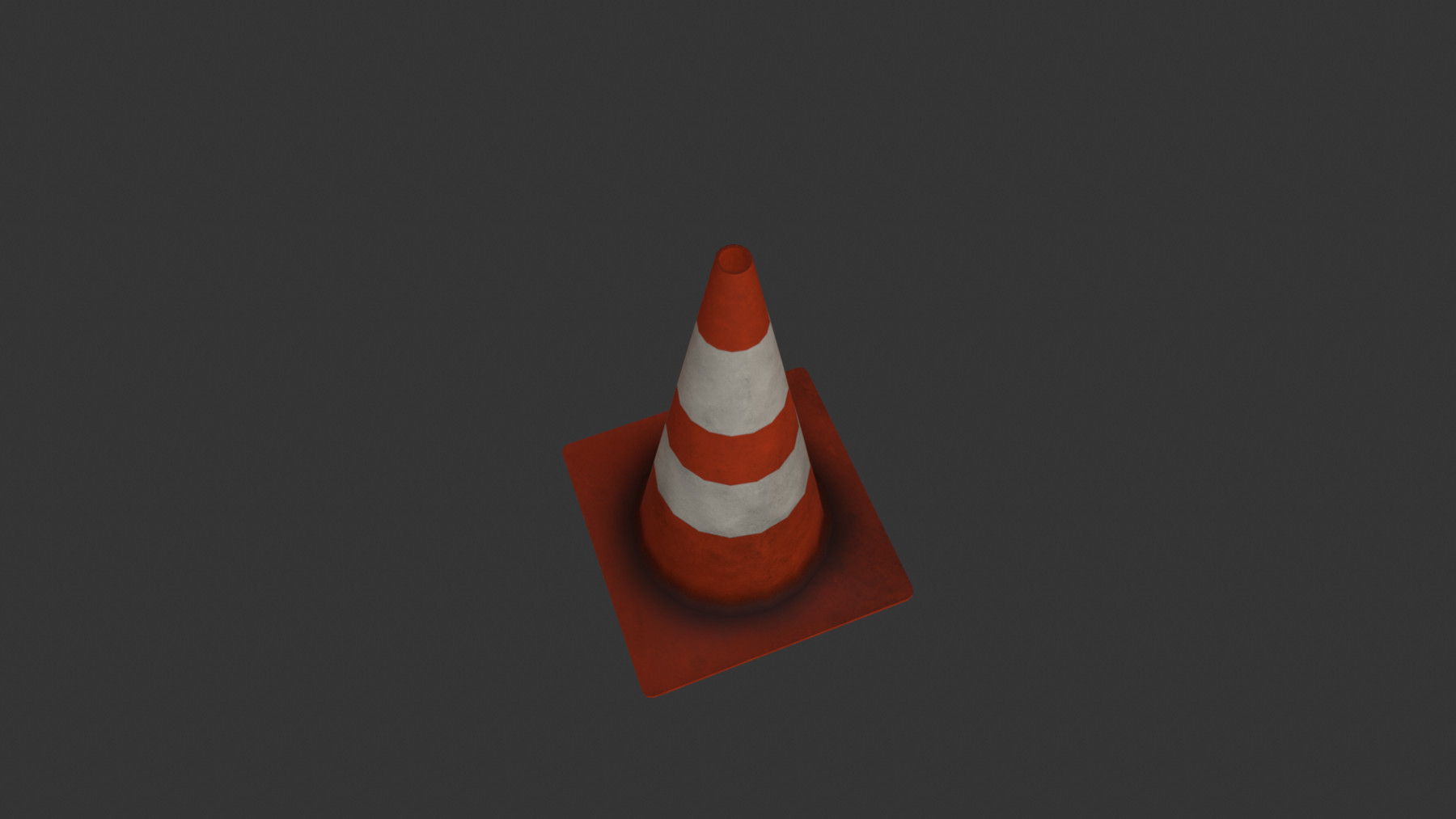 ArtStation - Street Cone - 4K Textures - Lowpoly PBR | Game Assets
