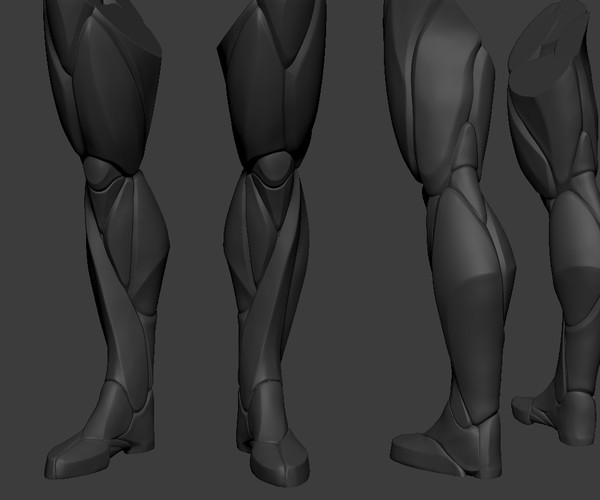ArtStation - Sketch Hardsurface leg | Resources