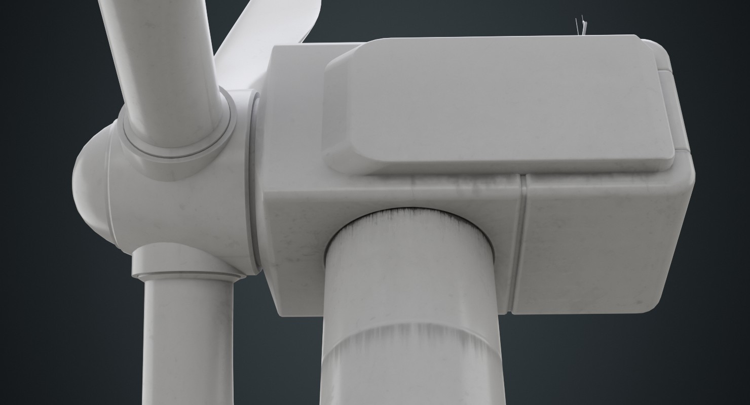 ArtStation - Wind Turbine 1B | Game Assets