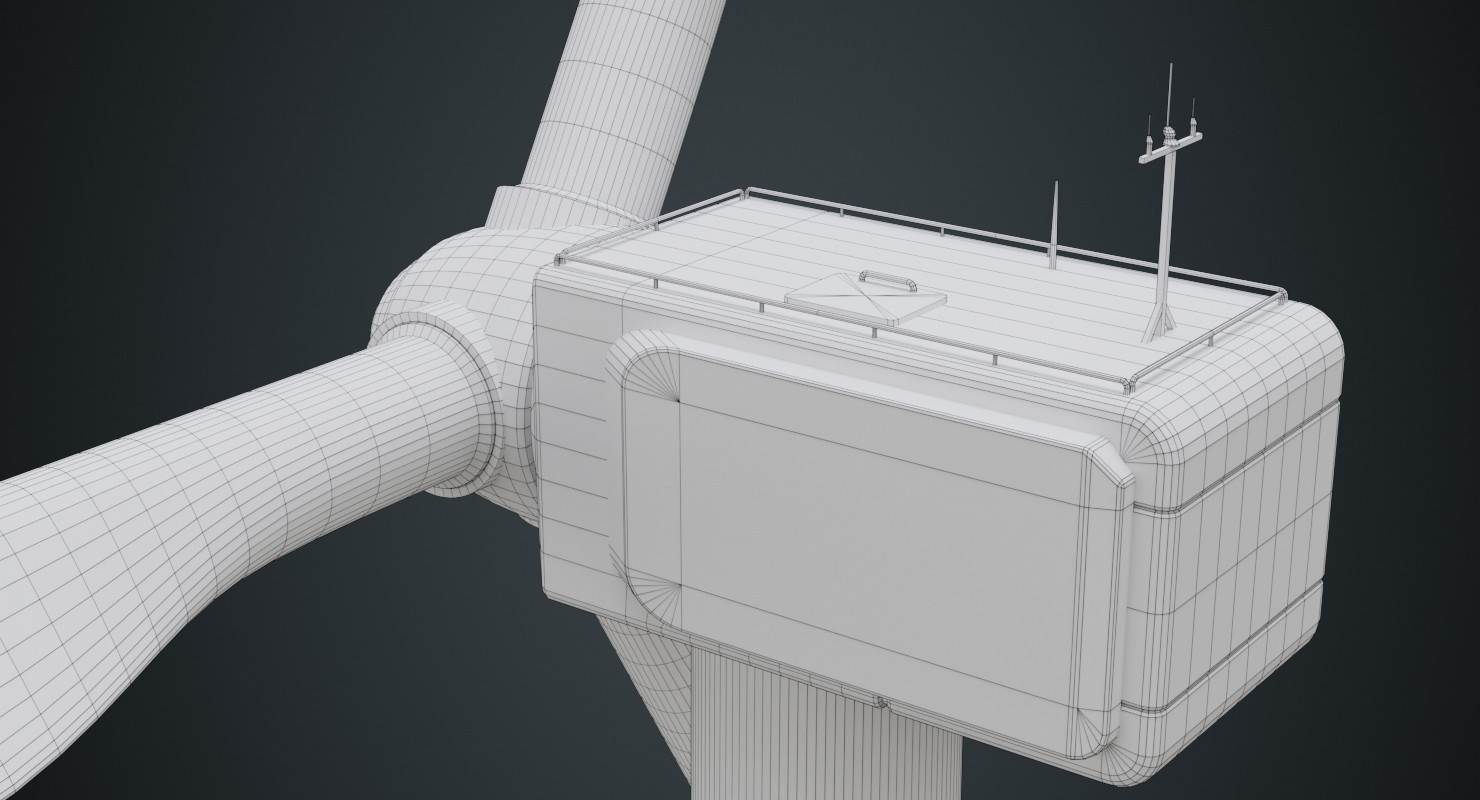 ArtStation - Wind Turbine 1C | Game Assets