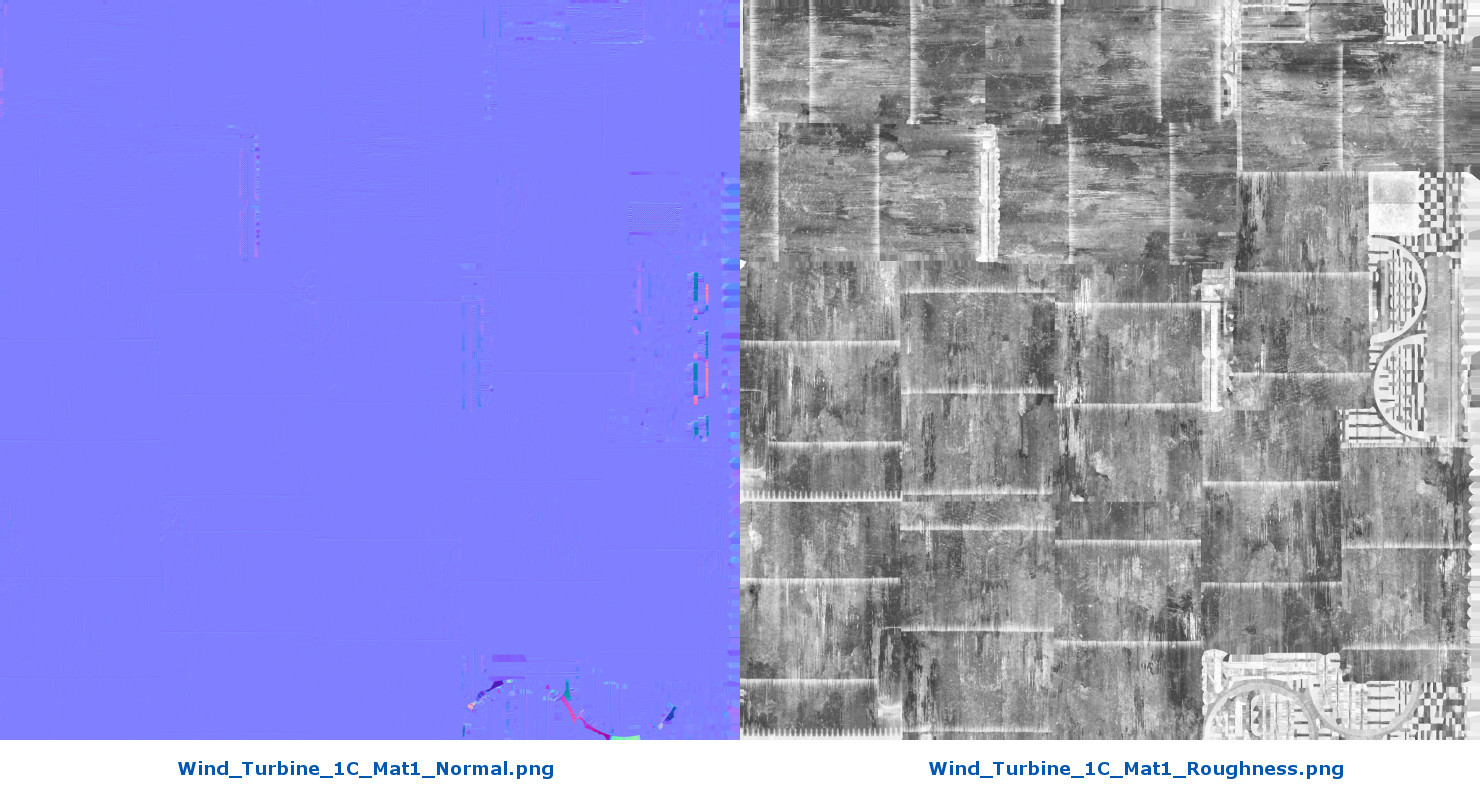 ArtStation - Wind Turbine 1C | Game Assets