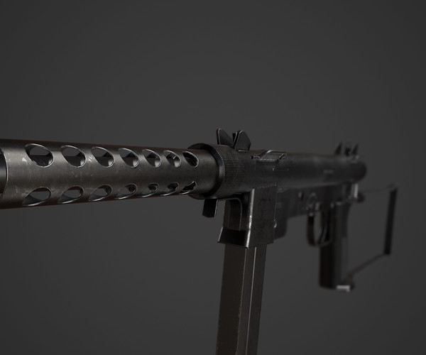 ArtStation - Smith & Wesson Model 76 SMG | Game Assets