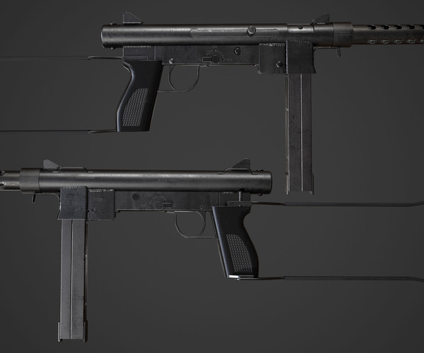 ArtStation - Smith & Wesson Model 76 SMG | Game Assets