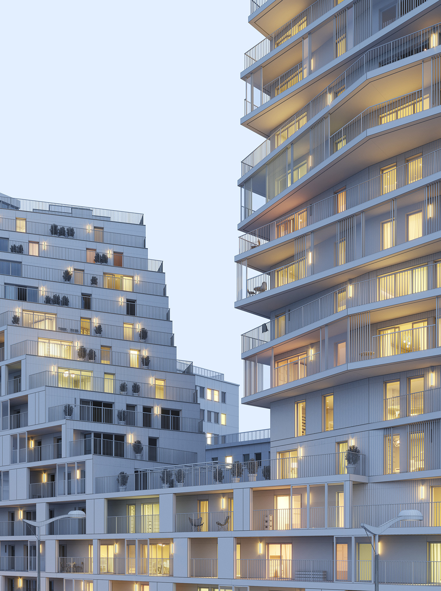 ArtStation - Housing in Paris exterior scene | Resources